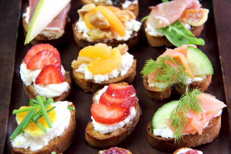 Easy Gluten Free Canapes - Regain Your Sparkle