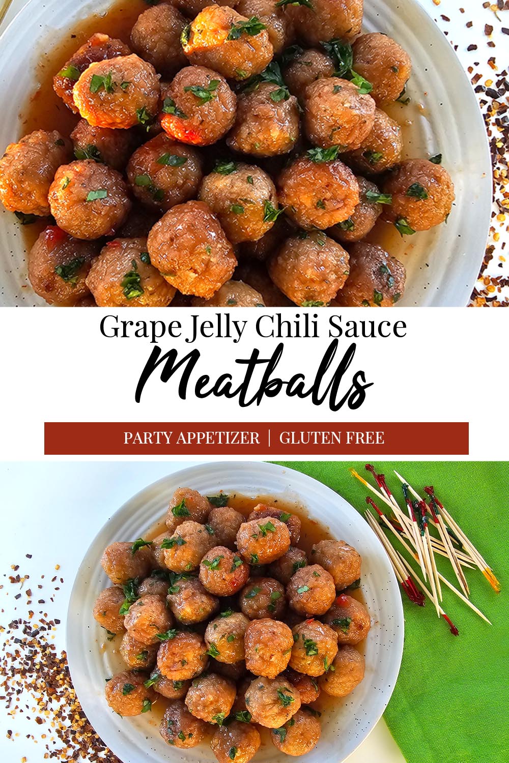 Grape Jelly Chili Sauce Meatballs - Regain Your Sparkle